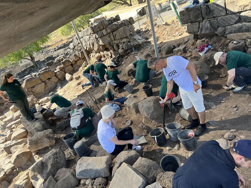 Digging Through Time at Korazim National Park - Israel Nature and Parks ...