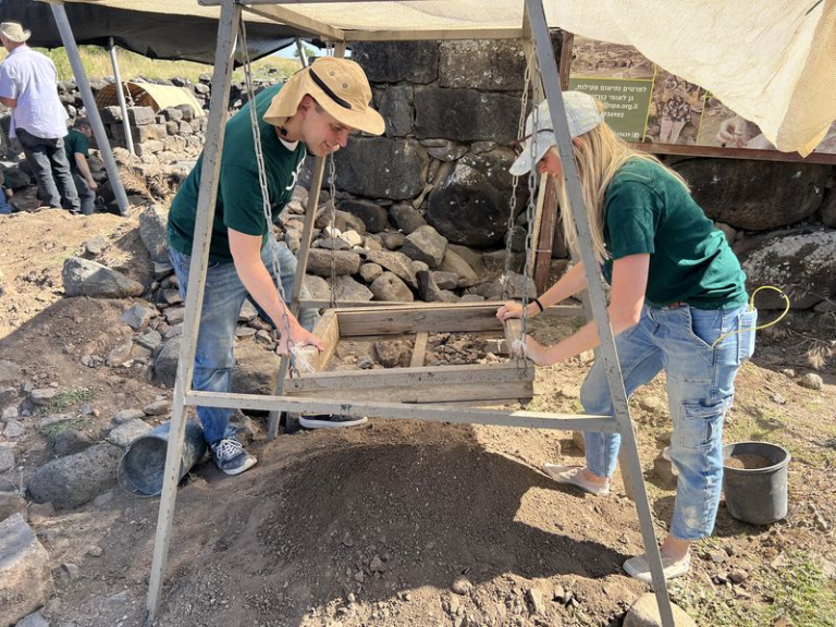 Digging Through Time at Korazim National Park - Israel Nature and Parks ...